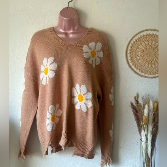 Hazel Moon | Sweaters | Daisy Hooded Sweater | Poshmark